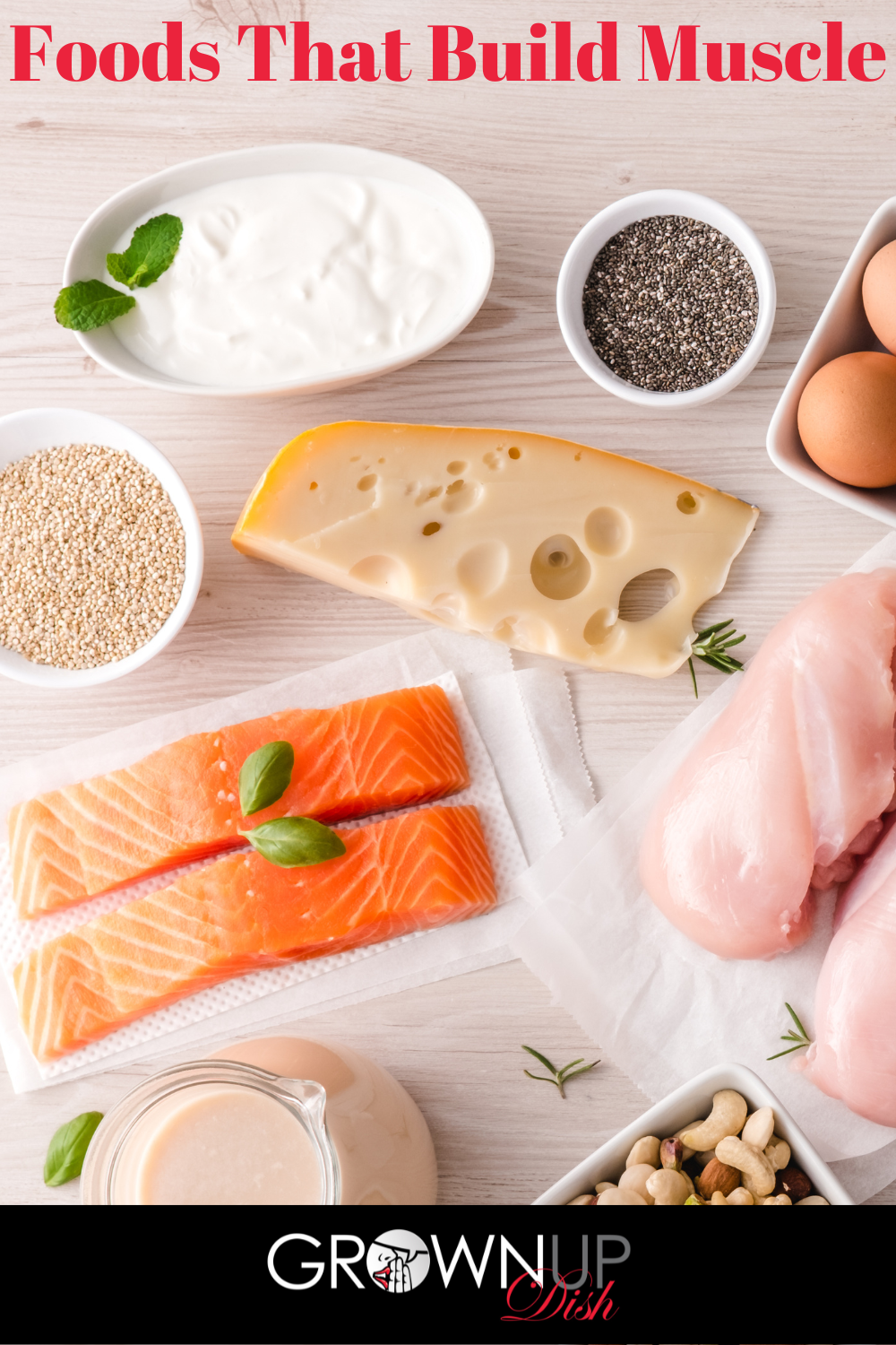 Foods That Help Grownups Build Muscle • GrownUp Dish