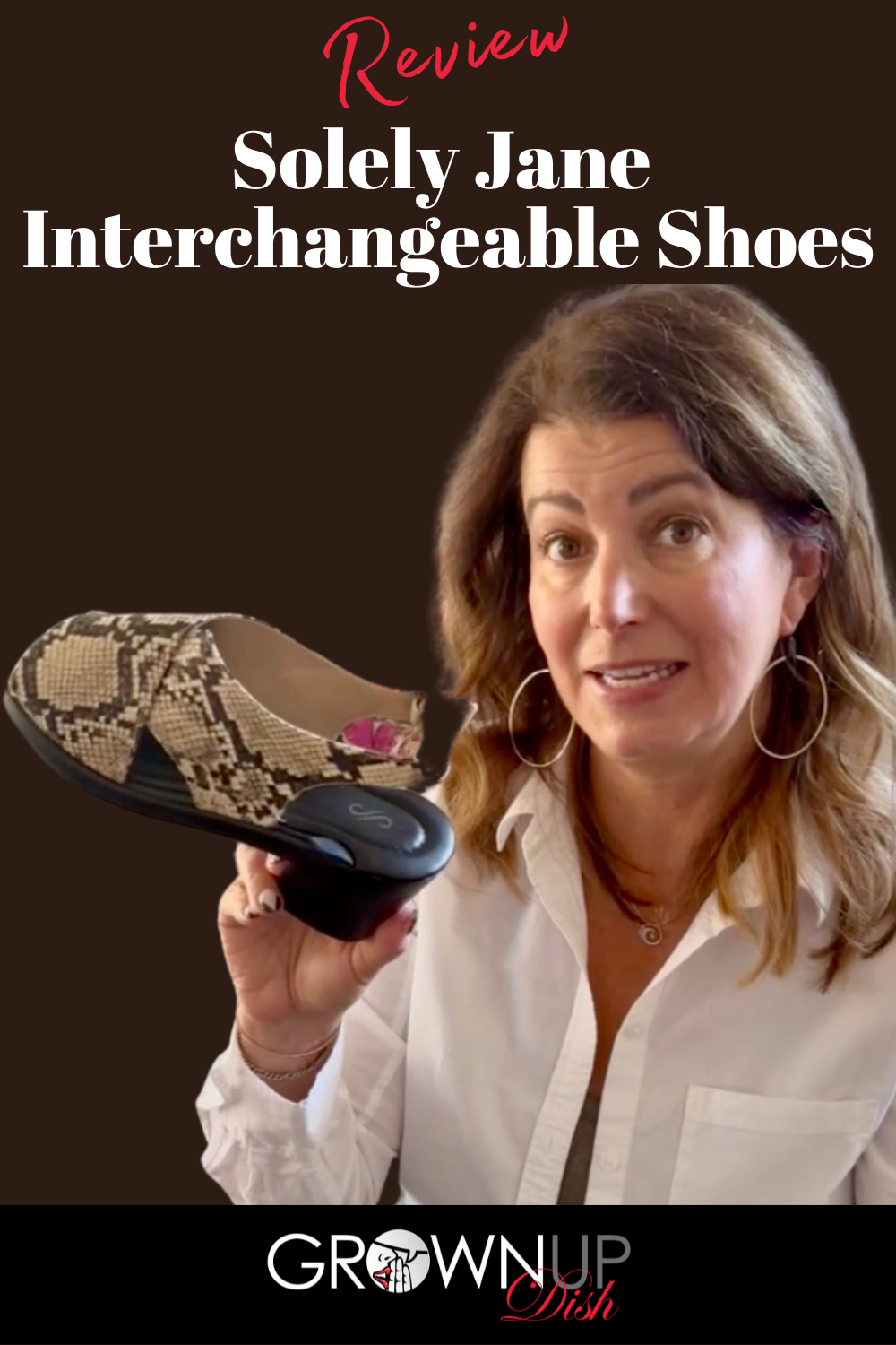 Solely Jane Review - Interchangeable Shoe • GrownUp Dish