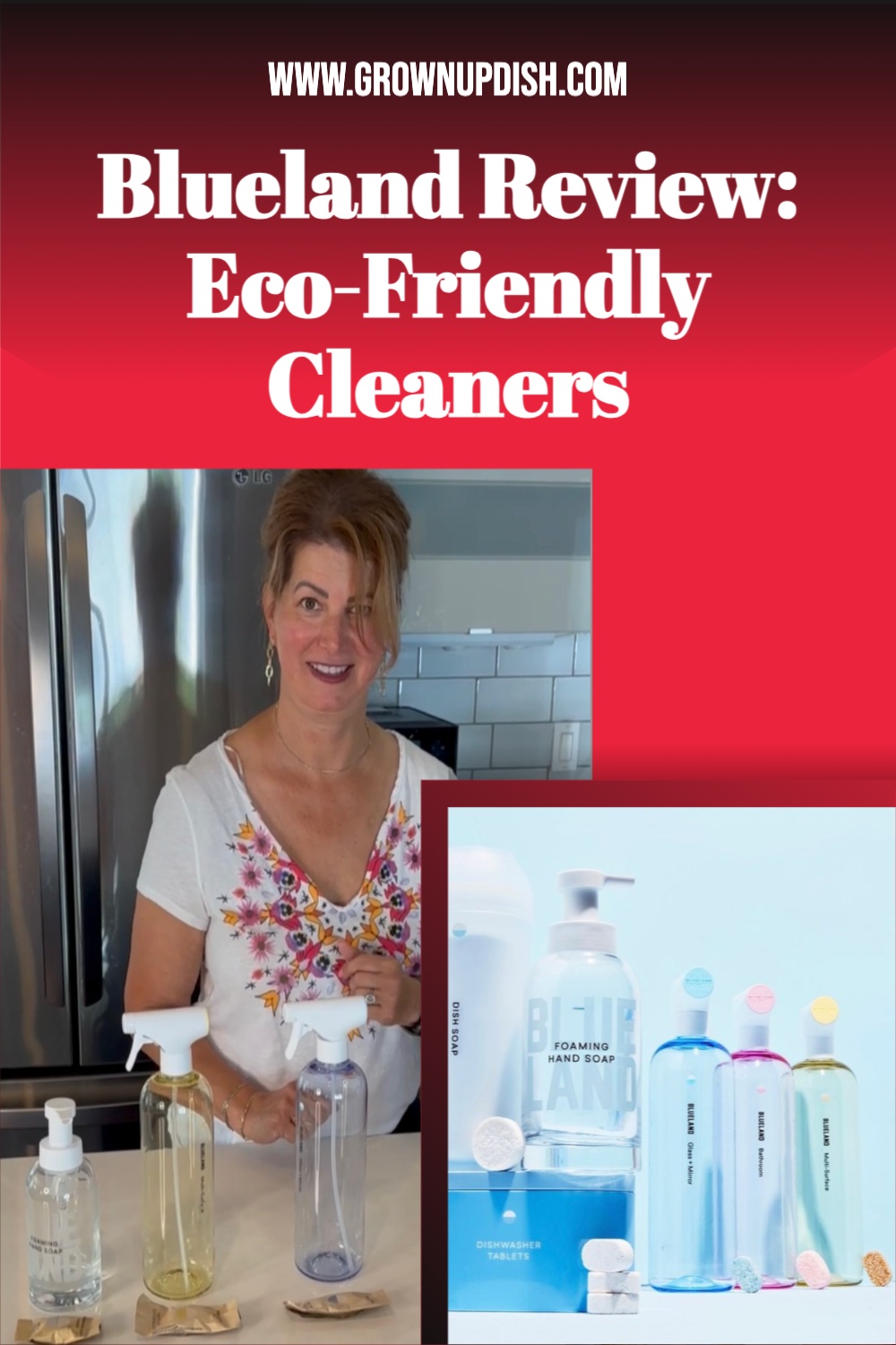 Blueland Review: Eco-Friendly Cleaners • GrownUp Dish