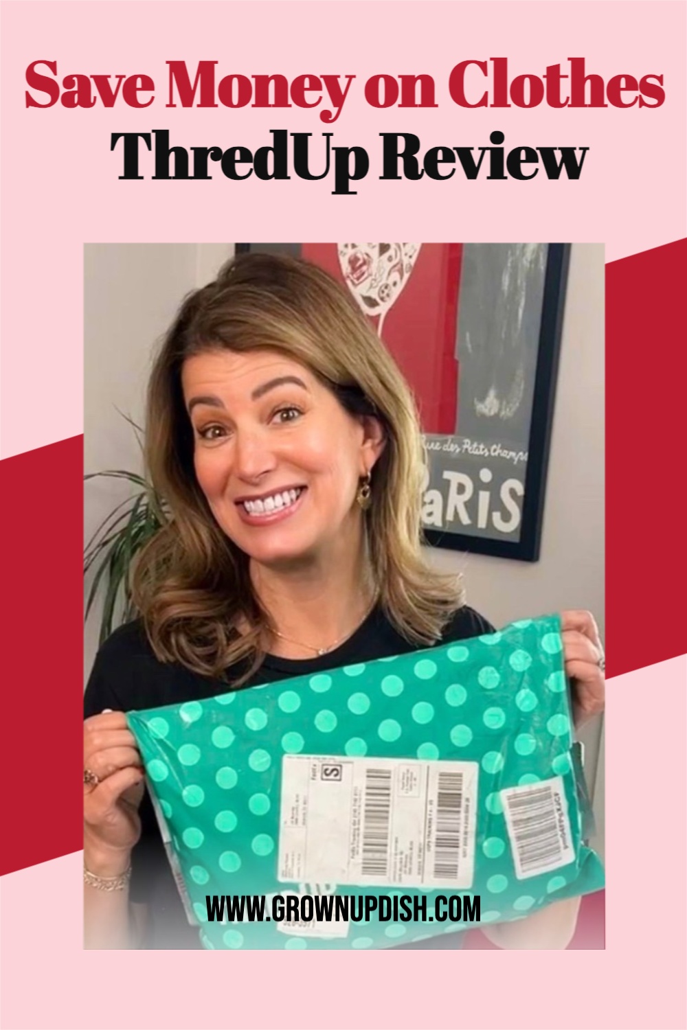 How I Save Money on Clothes - ThredUp Review • GrownUp Dish
